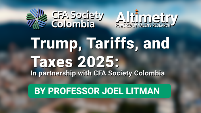 Trump, Tariffs, and Taxes 2025 - Valens Research